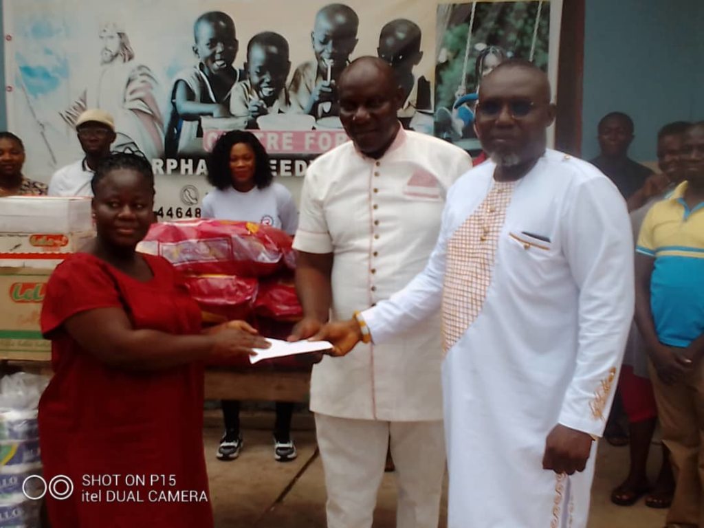 Transformation-108 Foundation supports Three Orphanages - The Ghanaian ...