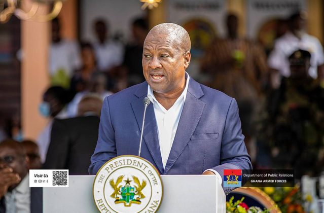 Mahama Unveils Ghana’s First Cyber, Electronic Warfare Centre - The ...