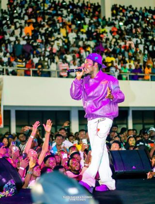 Fancy Gadam, Rudeboy draw massive crowd at Tamale concert - The ...